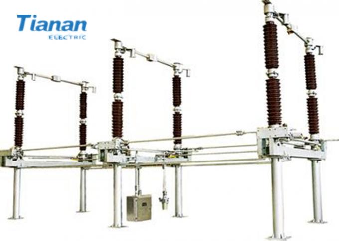 138kV Center Break High Voltage Disconnect Switch Substation Isolator ...
