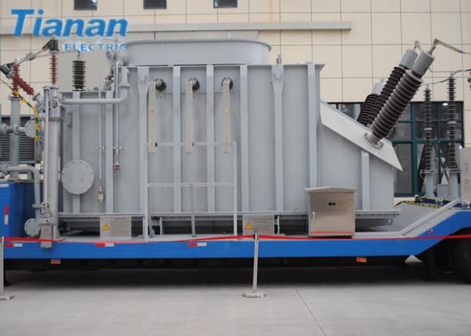 132 Kv Vehicle Mounted Transformer Substation / Prefabricated Mobile ...