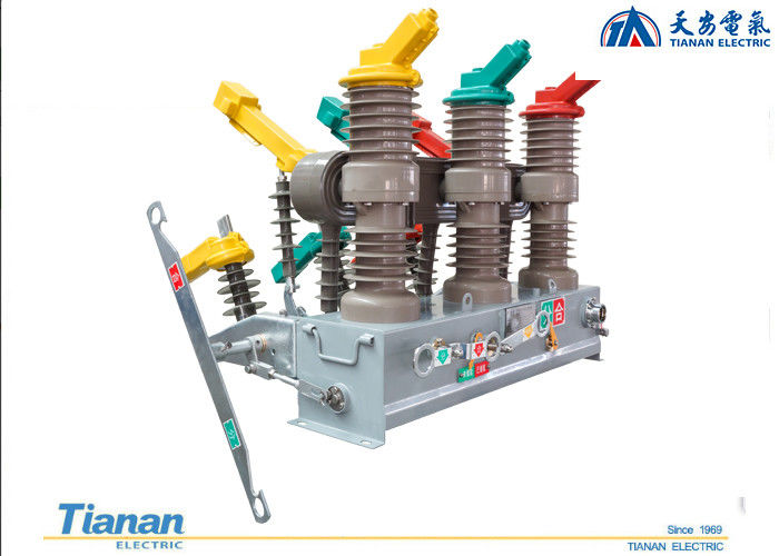Outdoor Column High Voltage Circuit Breaker , Three Phase Circuit ...