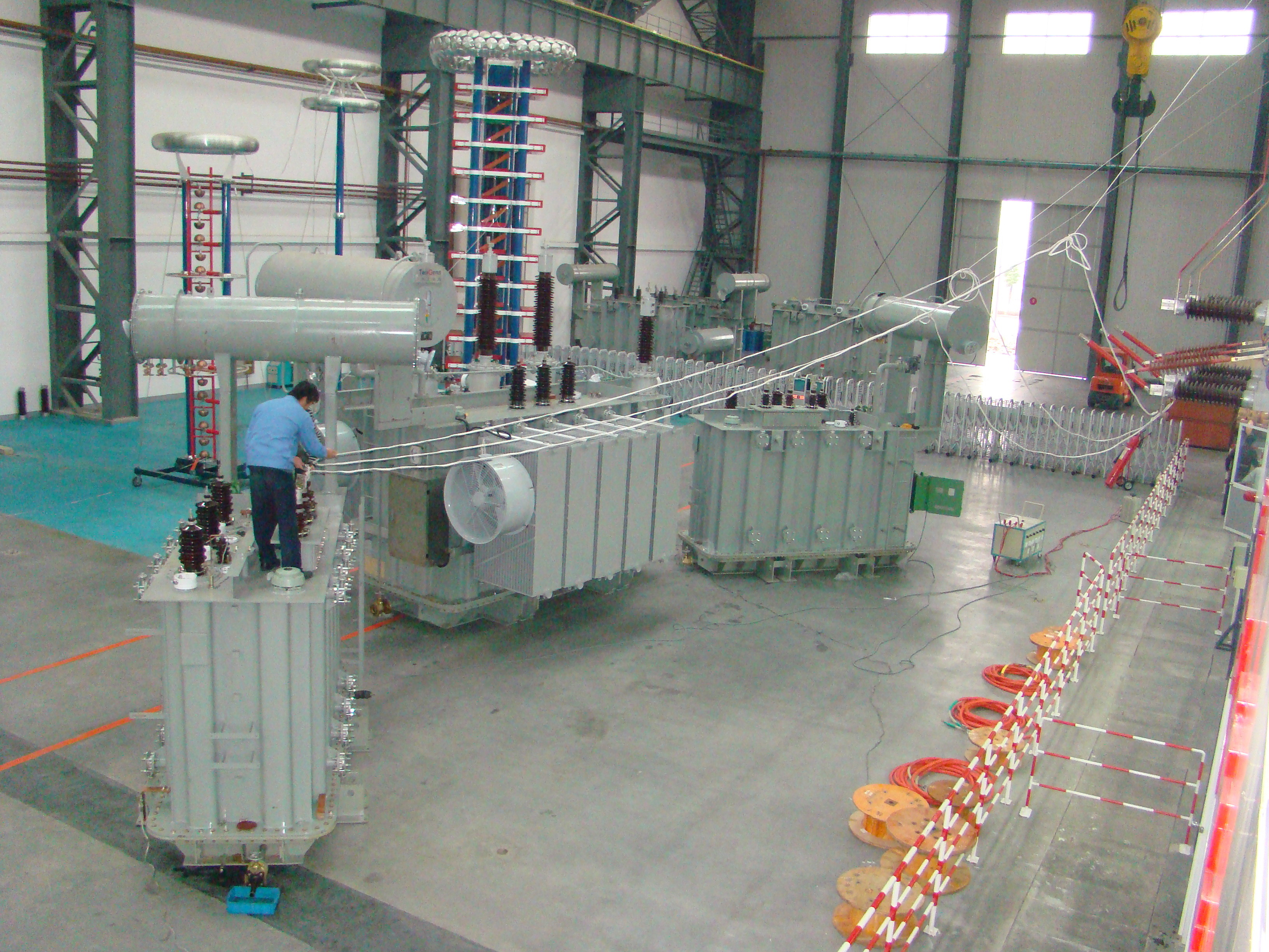 10.5 MVA Three Phase Oil Immersed Power Transformer with No Load Loss ...