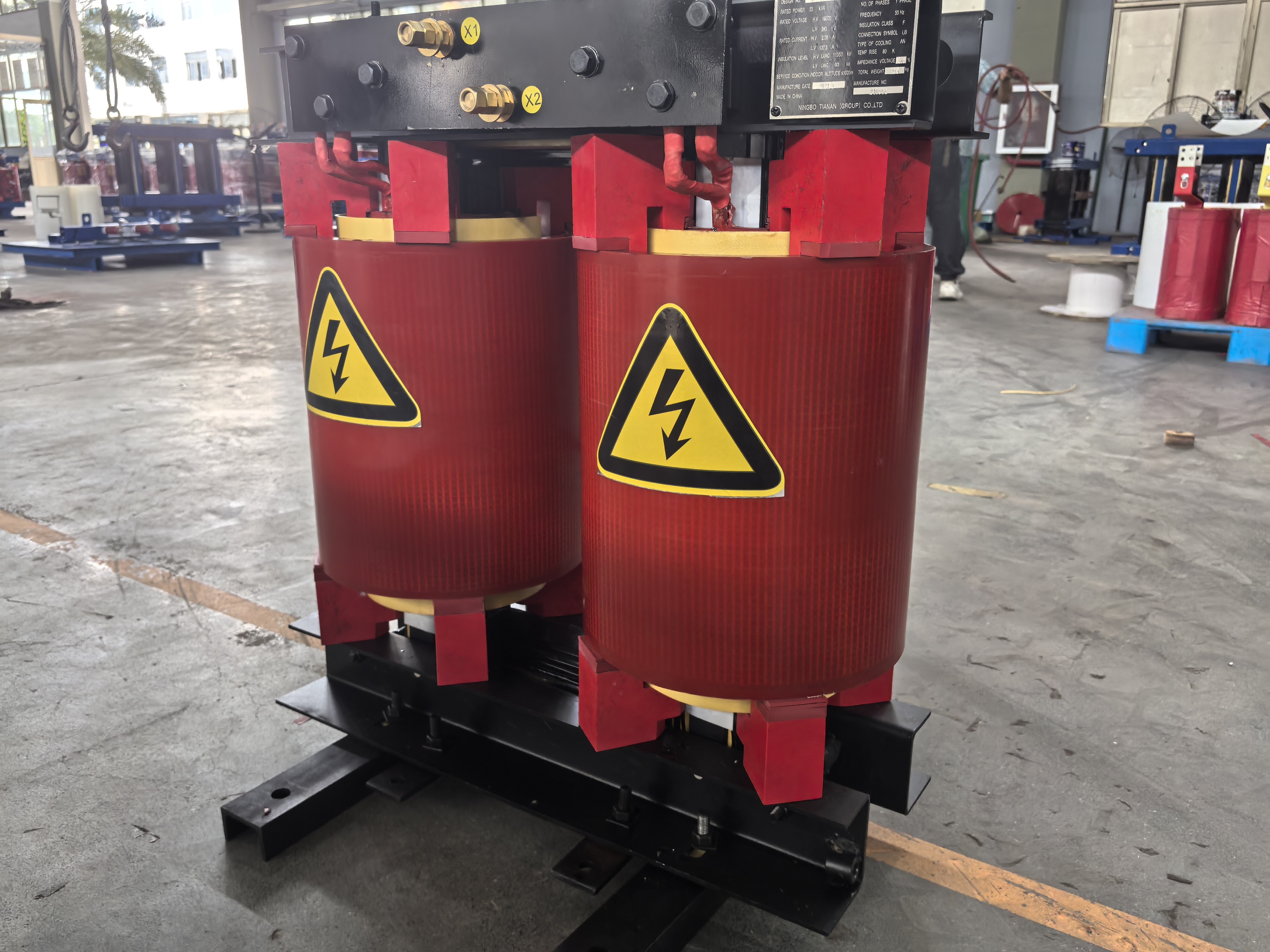 High Voltage Outdoor Three Phase Silicone Resin Transformer with Dyn11 ...