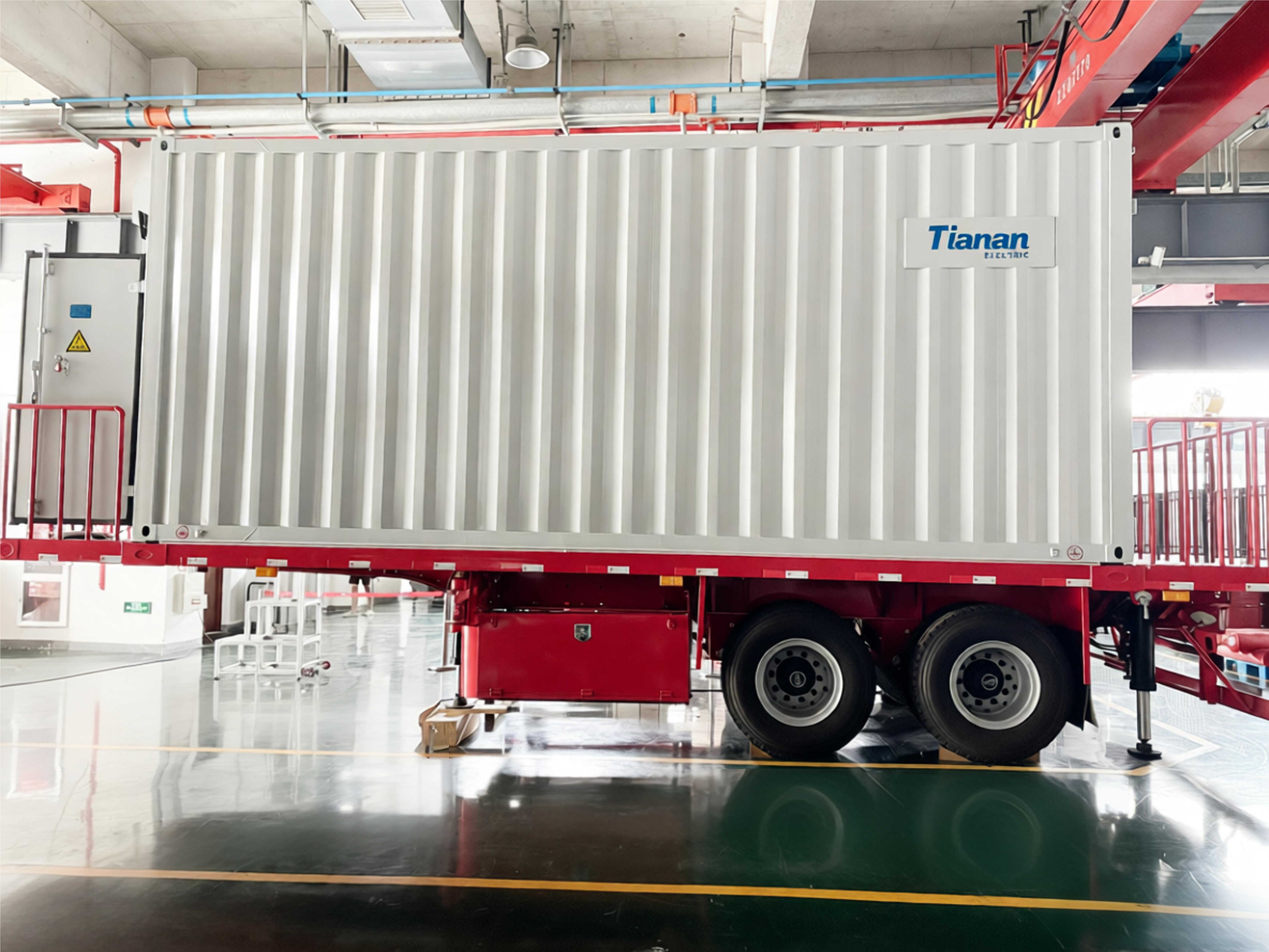 Wind speed 40 meters per second Mobile Transformer Substation featuring ...