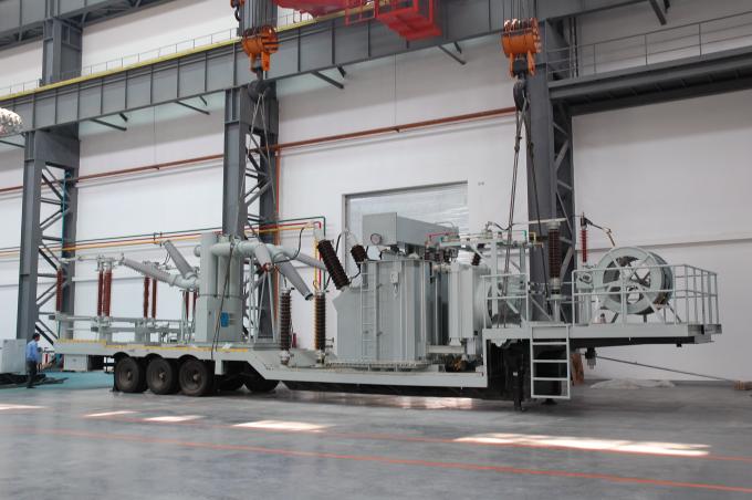 132kv Prefabricated Mobile Transformer Substation Emergency Vehicle Mounted